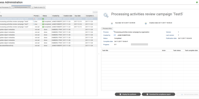 Workflow task manager and process administration - RadiantOne Marketplace